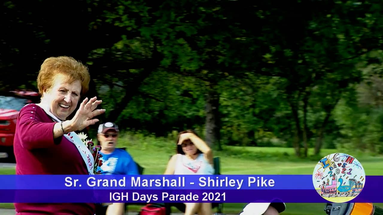 INSIGHT 7 Headline - Shirley Pike IGH Days 2021 Senior Grand Marshall ...