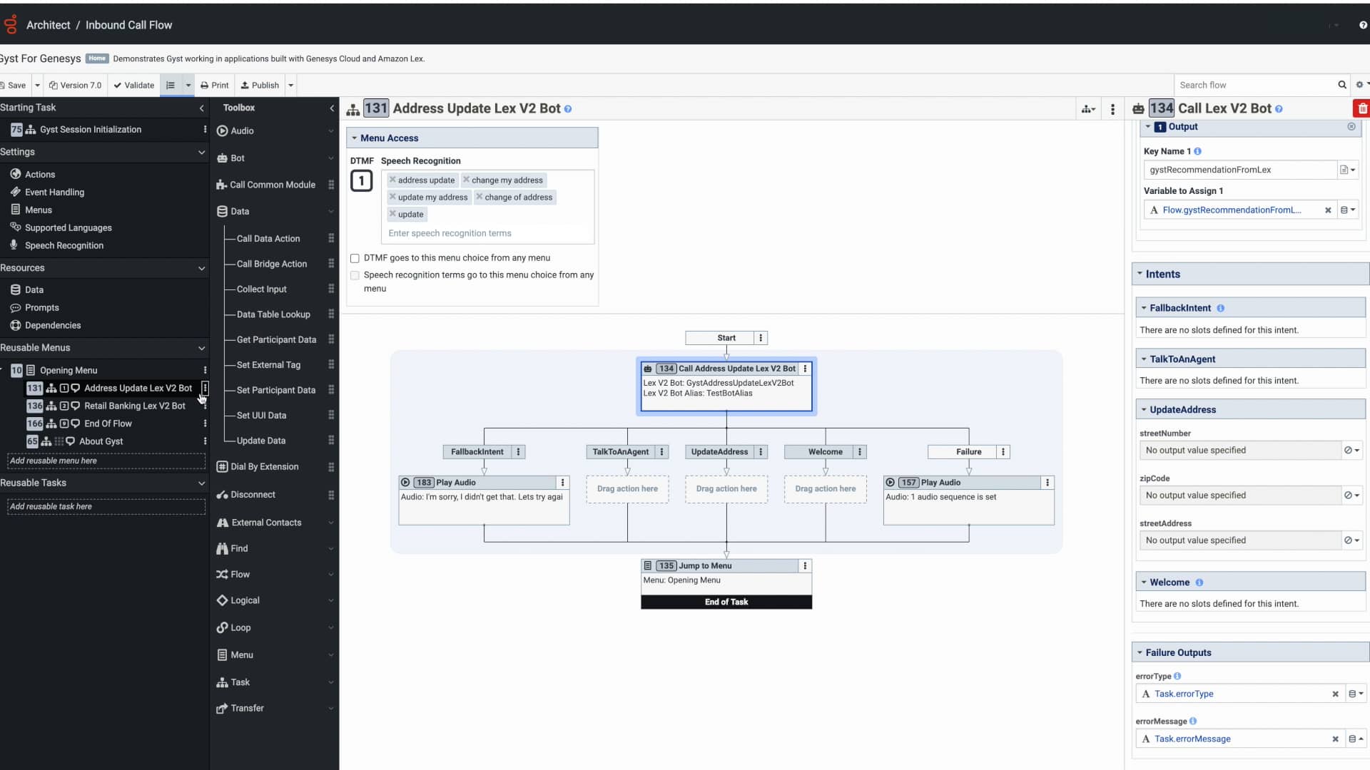 Gyst For Genesys - Architect Integration on Vimeo