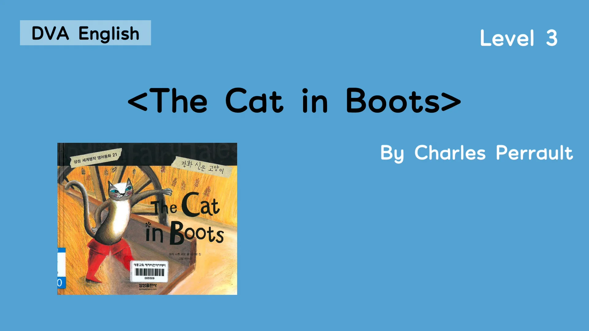 [Level 3-4] The Cat in Boots on Vimeo