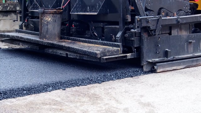 Asphalt Paving Machine, Asphalting, Building. Free Stock Video - Pixabay