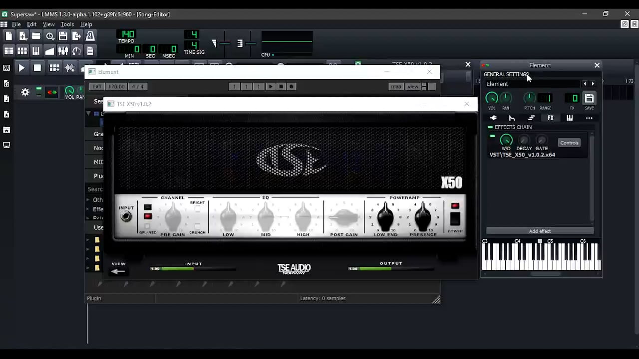 How to add vst3 plugins on LMMS by using element vst hoster on Vimeo