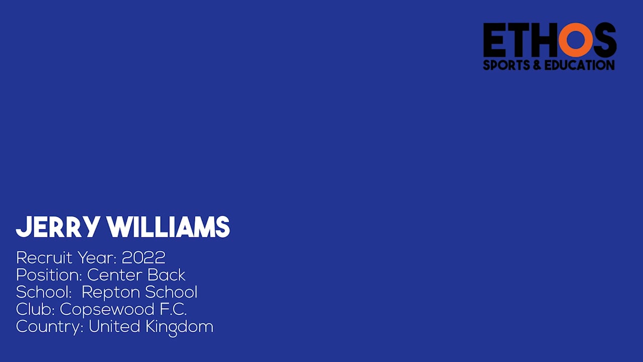 Ethos Sports & Education | Jerry Williams on Vimeo