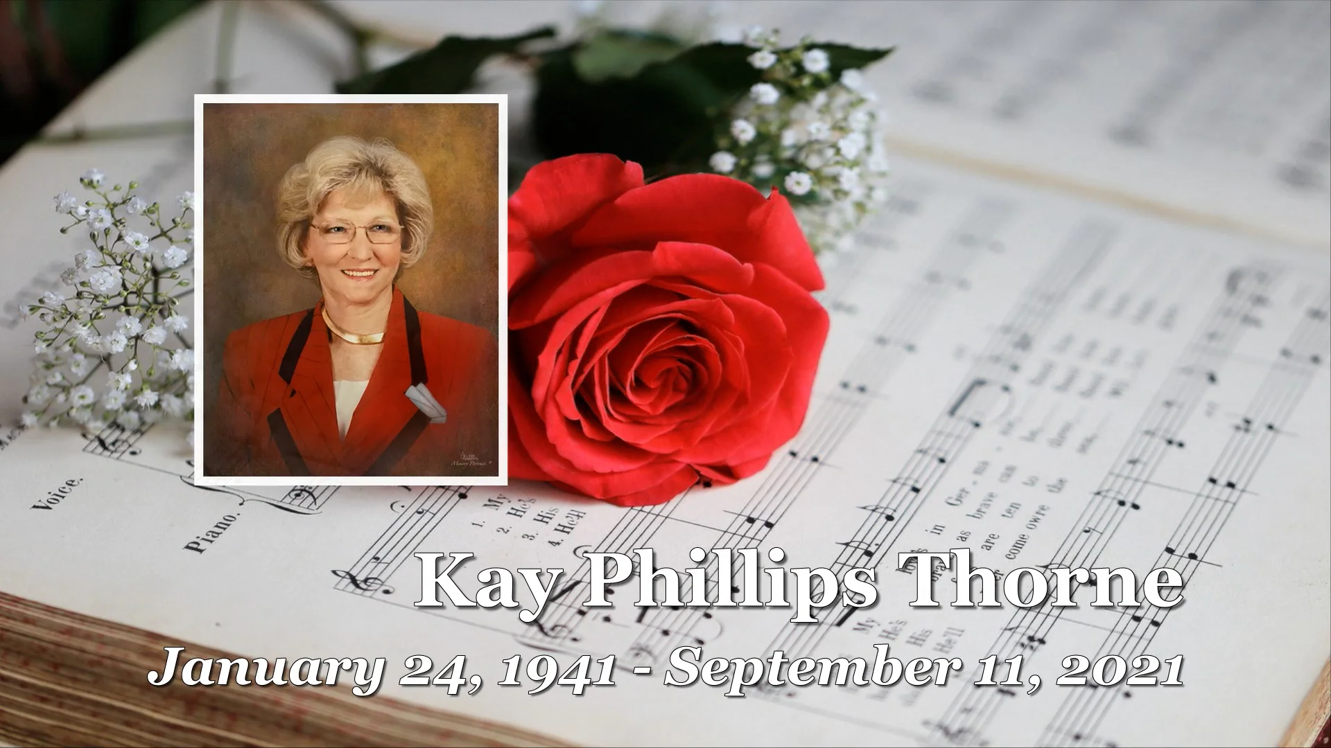 Kay Phillips Thorne - Morgan & Nay Kay Thorne on Vimeo