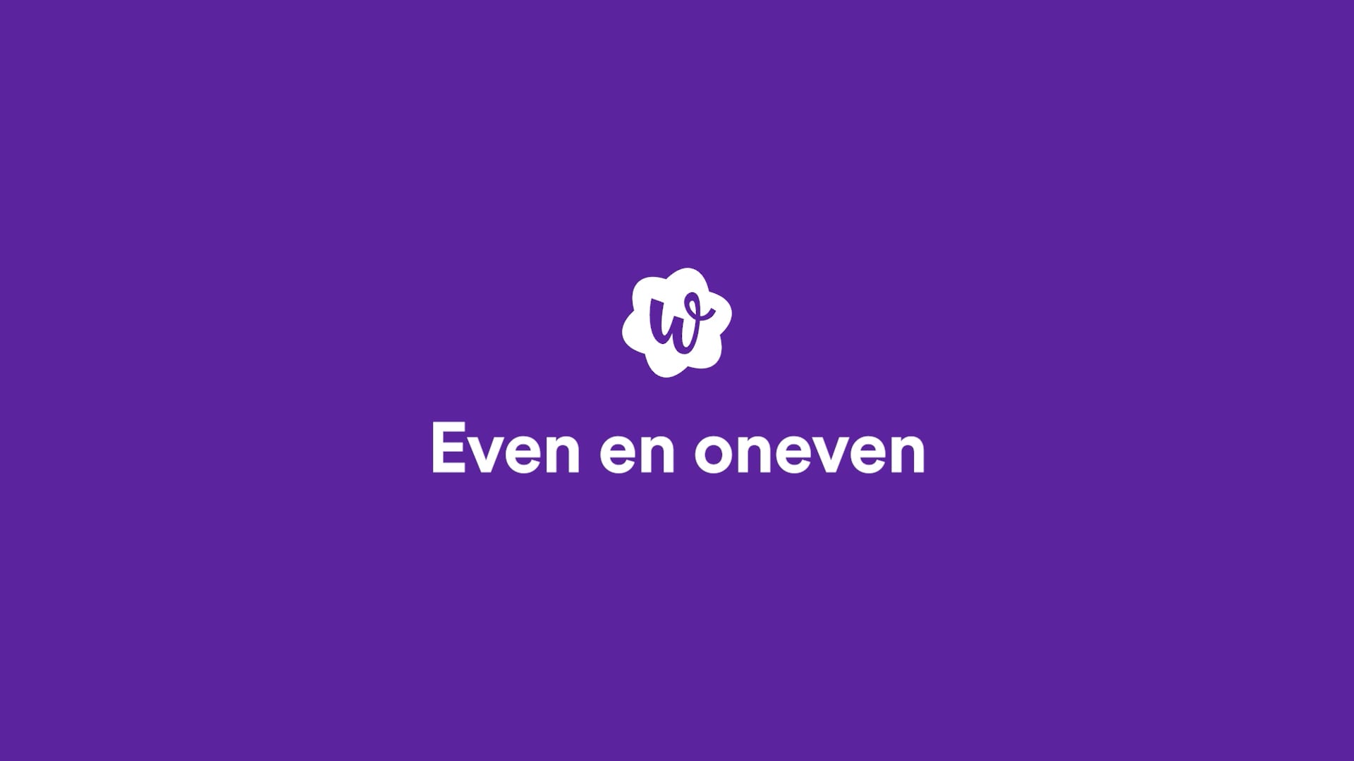 Even of oneven oefenen | StudyGo