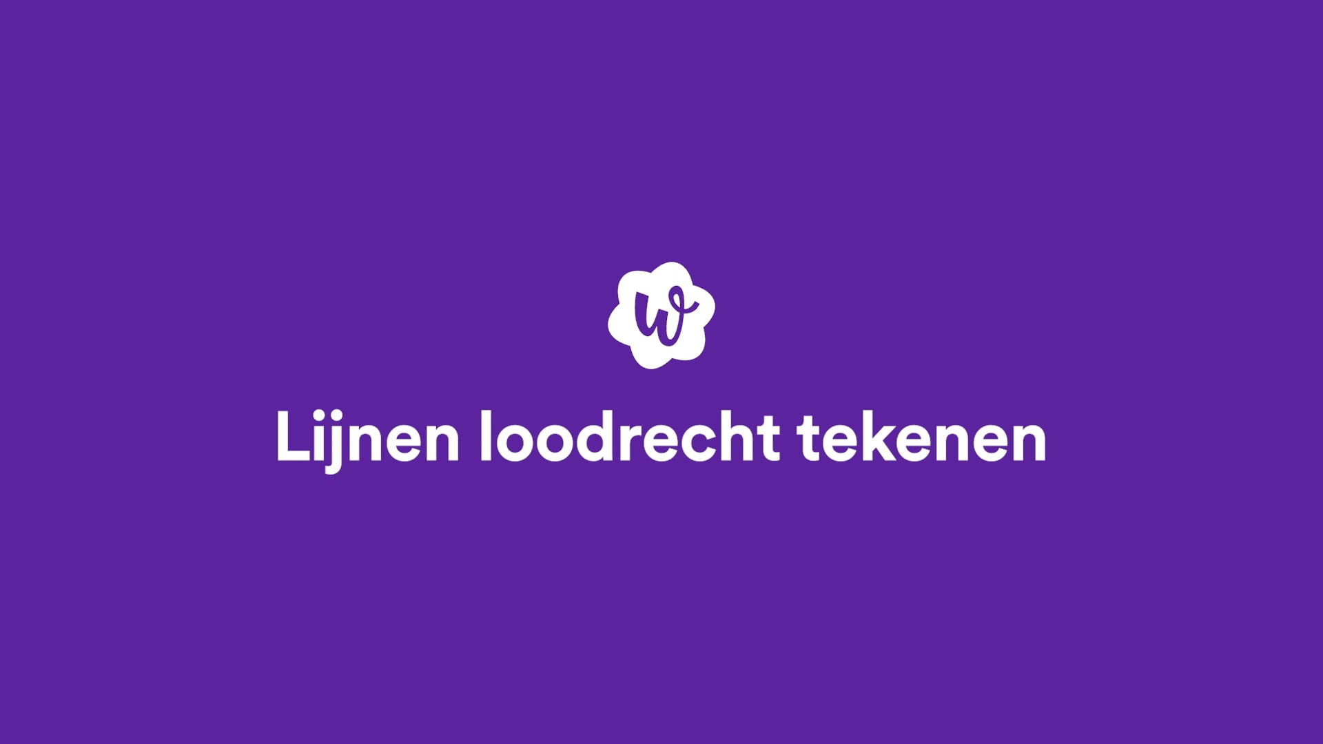 Lijnen loodrecht tekenen oefenen | StudyGo