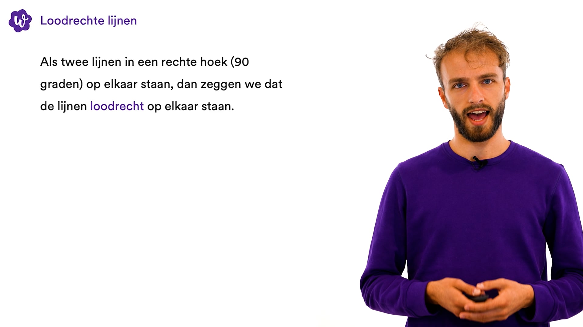 Loodrechte lijnen oefenen | StudyGo