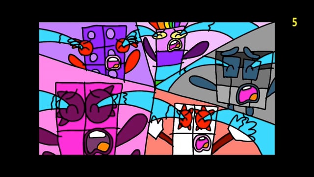 Numberblocks 1 to 10 Scream