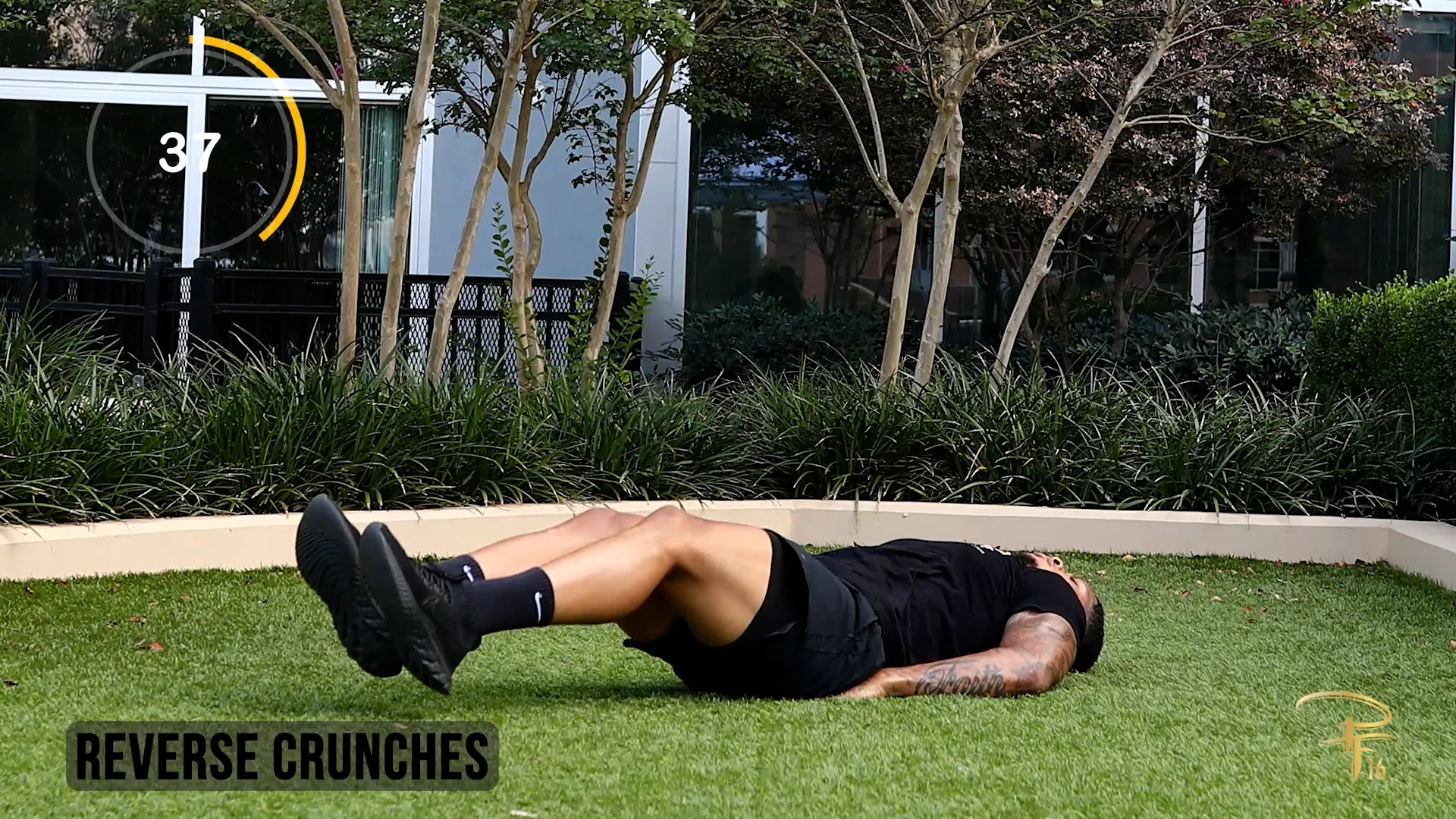 Week 4, Day 4, Core, Reverse Crunches (Advance) on Vimeo