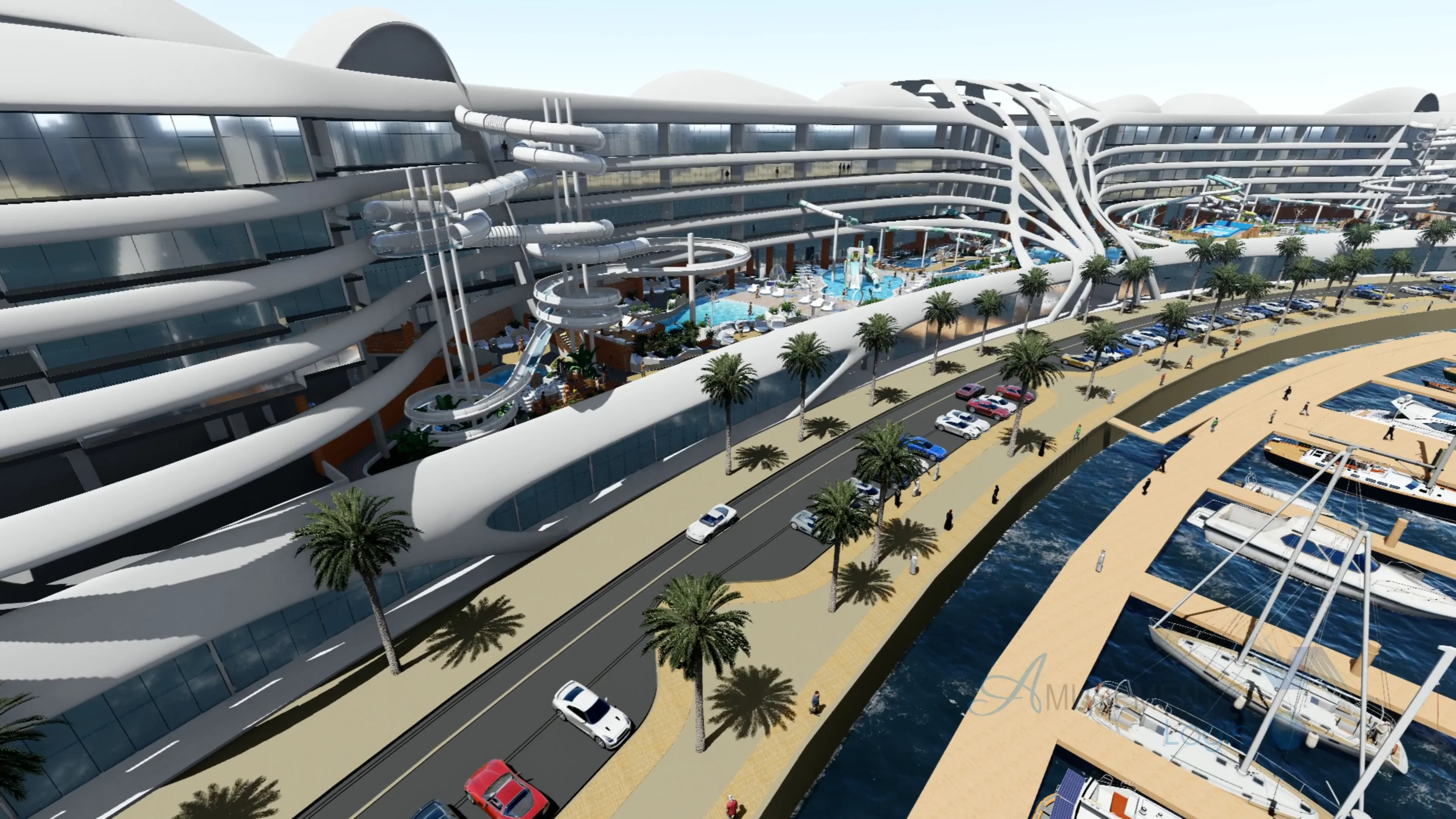 Residential water park: Layan Project in Bahrain on Vimeo