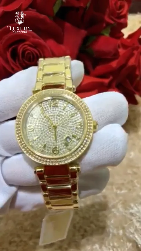 Michael Kors Parker Pavé Glitz Watch 38mm MK6510