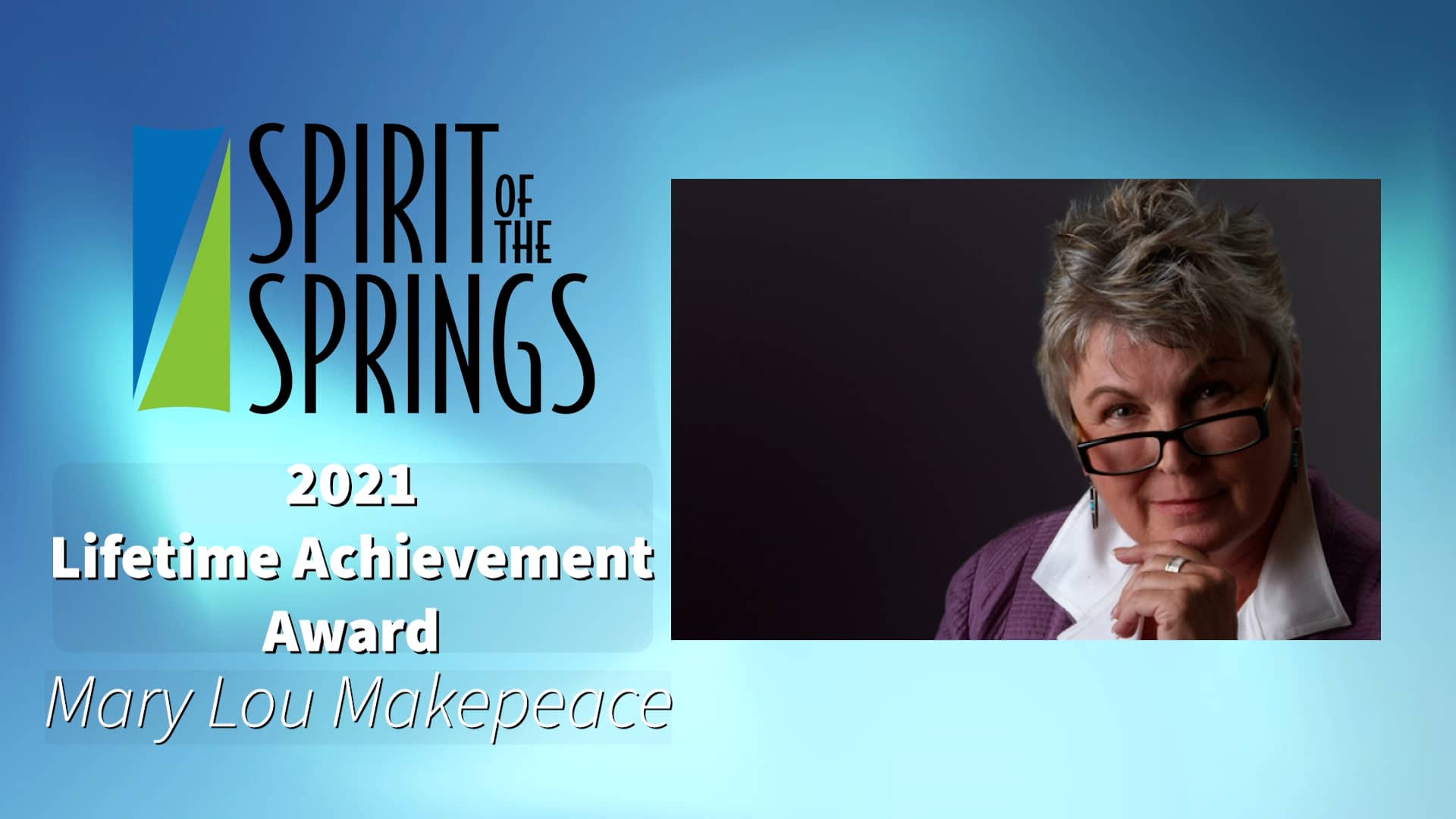Mary Lou Makepeace Lifetime Achievement.mp4 on Vimeo
