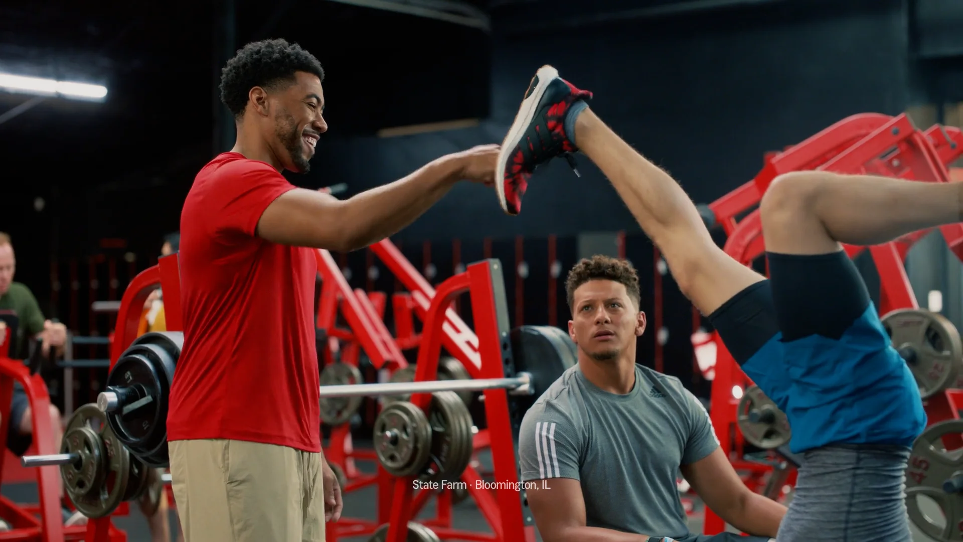 State Farm - Gym starring Patrick Mahomes on Vimeo
