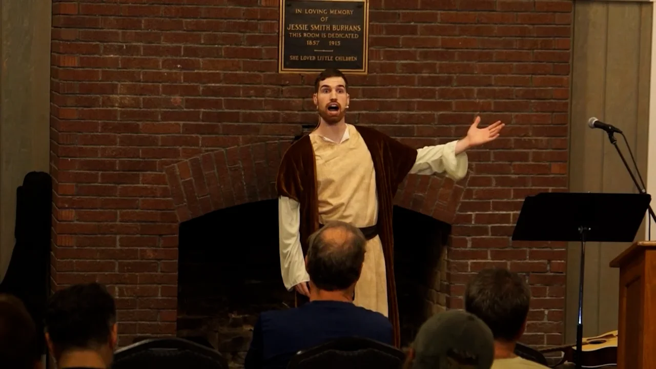 Jeremy Kluth performing the story of Elijah and the widow. on Vimeo