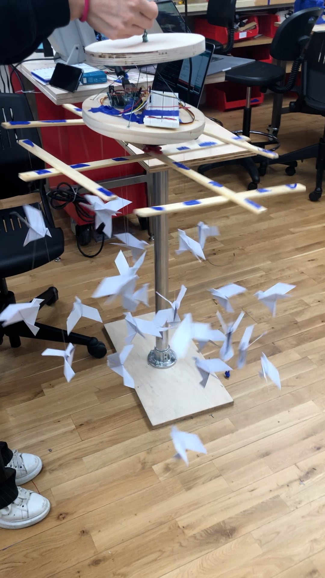 ITP Pcomp Group Project 1 Second Attempt on Vimeo