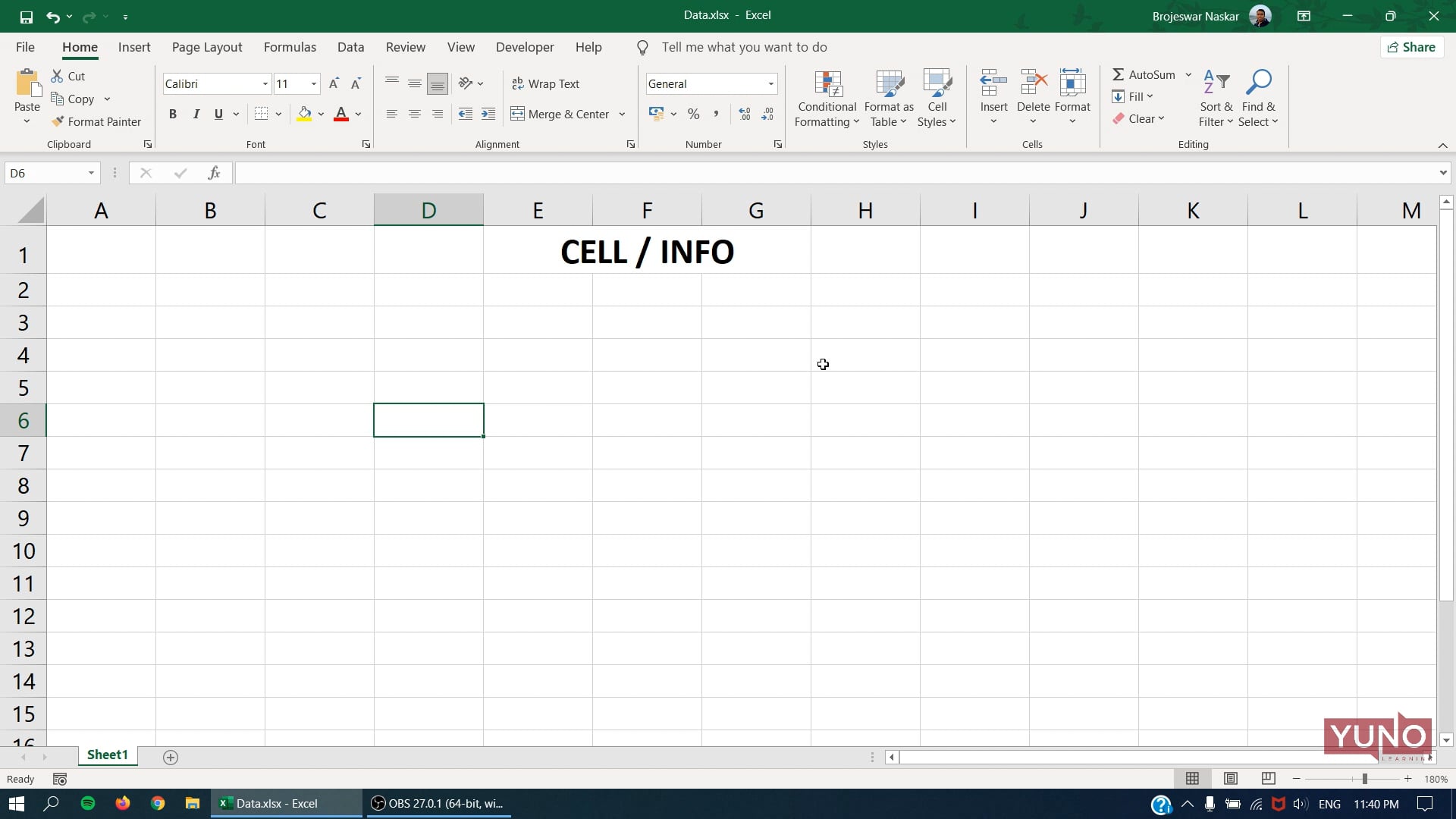 LOOKUP and REFERENCE Functions in Excel (in Hindi) - Yuno Learning