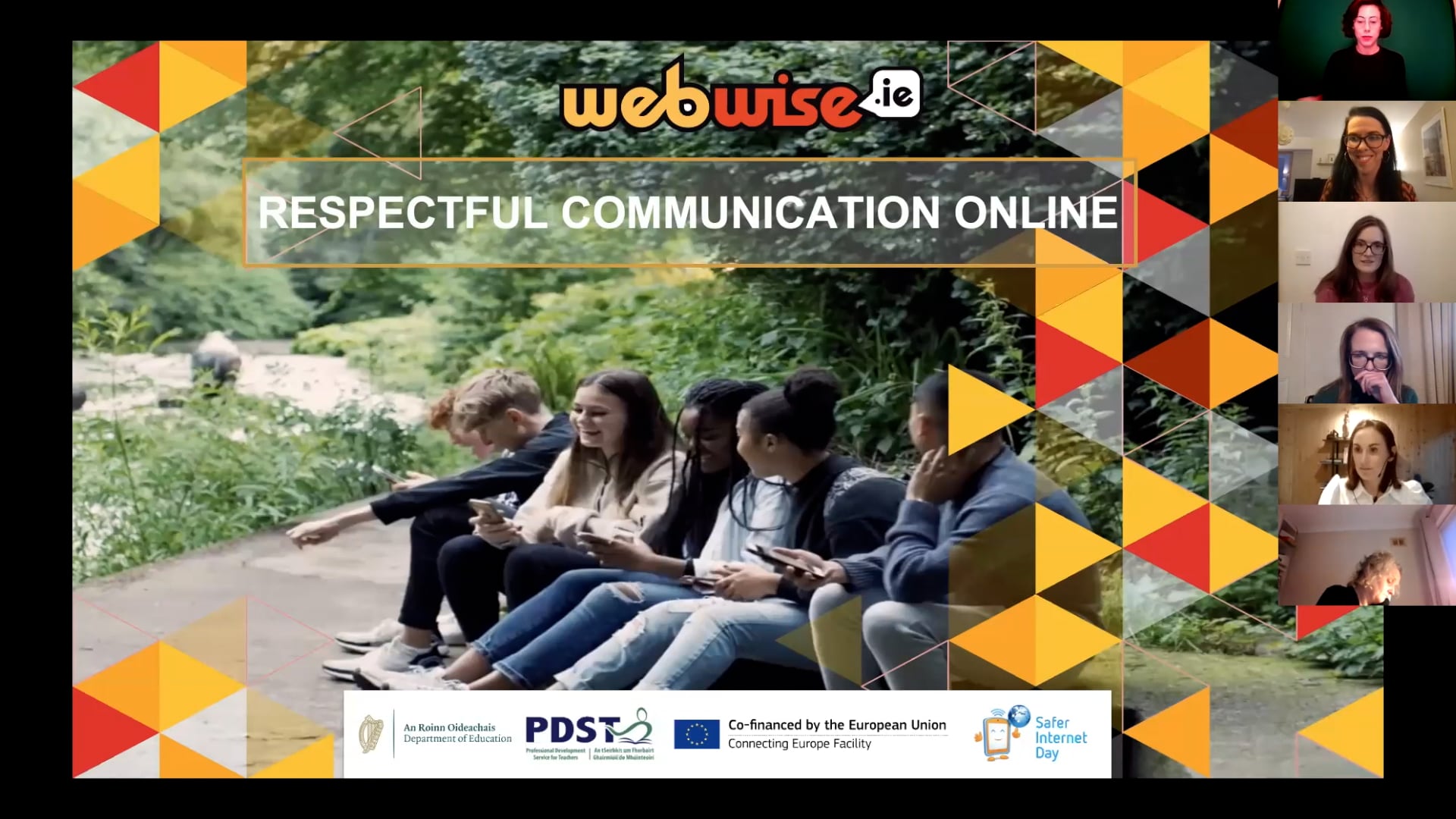 Webwise Post-Primary Teacher Webinar Respectful Online Communication ...