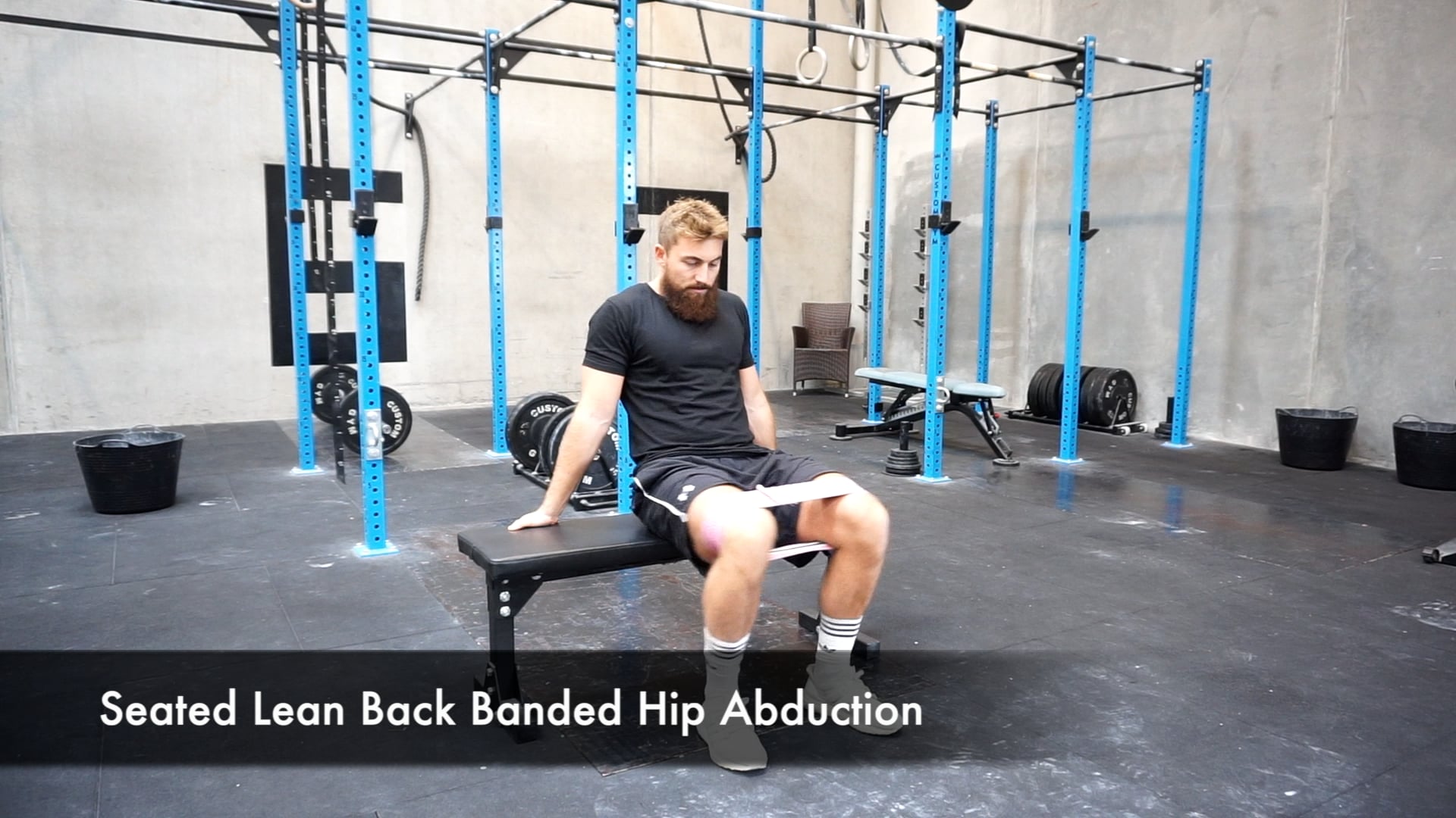 Lean Back Banded Hip Abduction on Vimeo