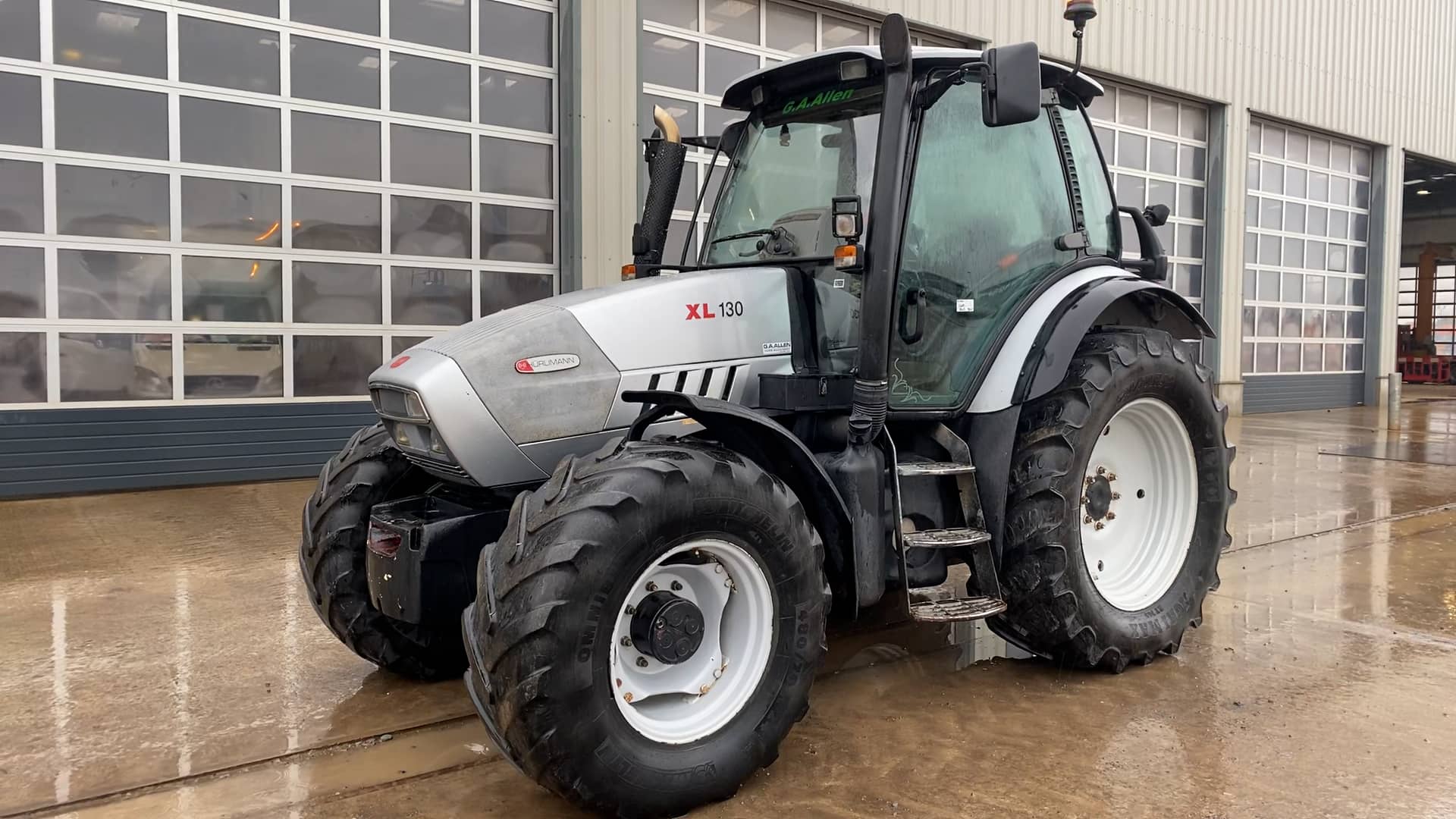 2007 Hurlimann XL130 4WD Tractor-Dromore October 21 on Vimeo