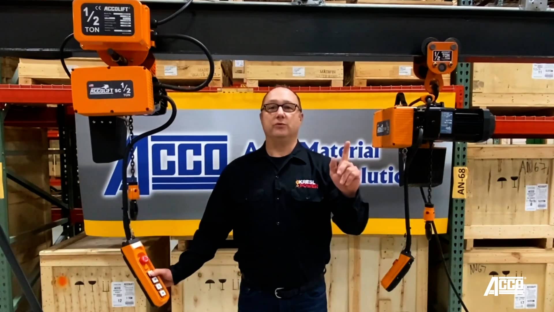 Accolift SC Electric Chain Hoist.mp4 on Vimeo