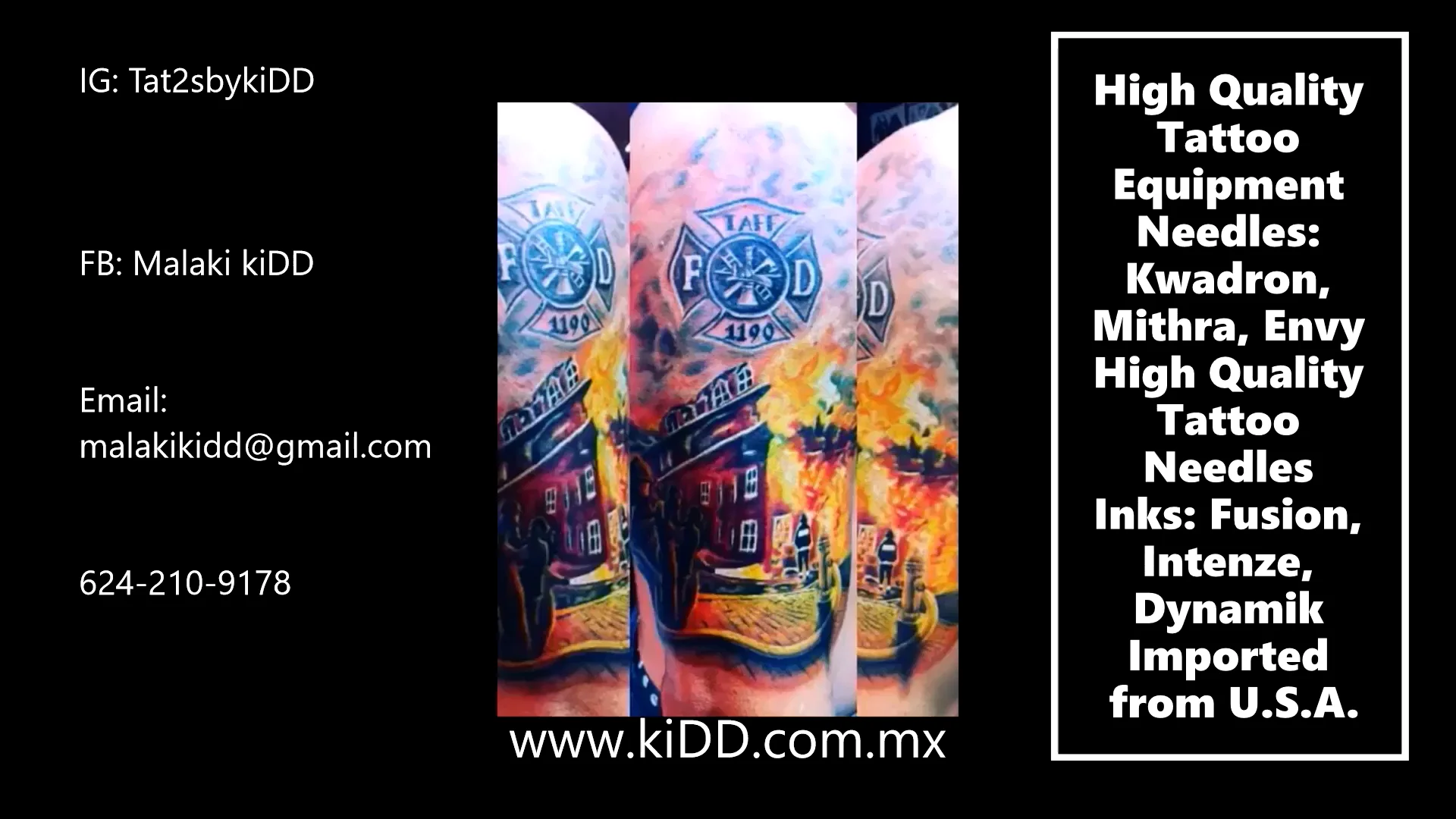 Tattoos By kiDD on Vimeo