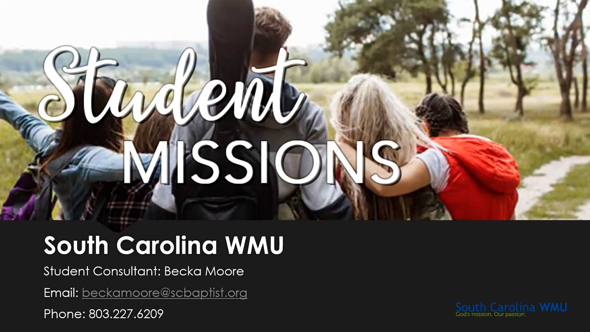 SC WMU Student Training Video 2021.mp4 on Vimeo