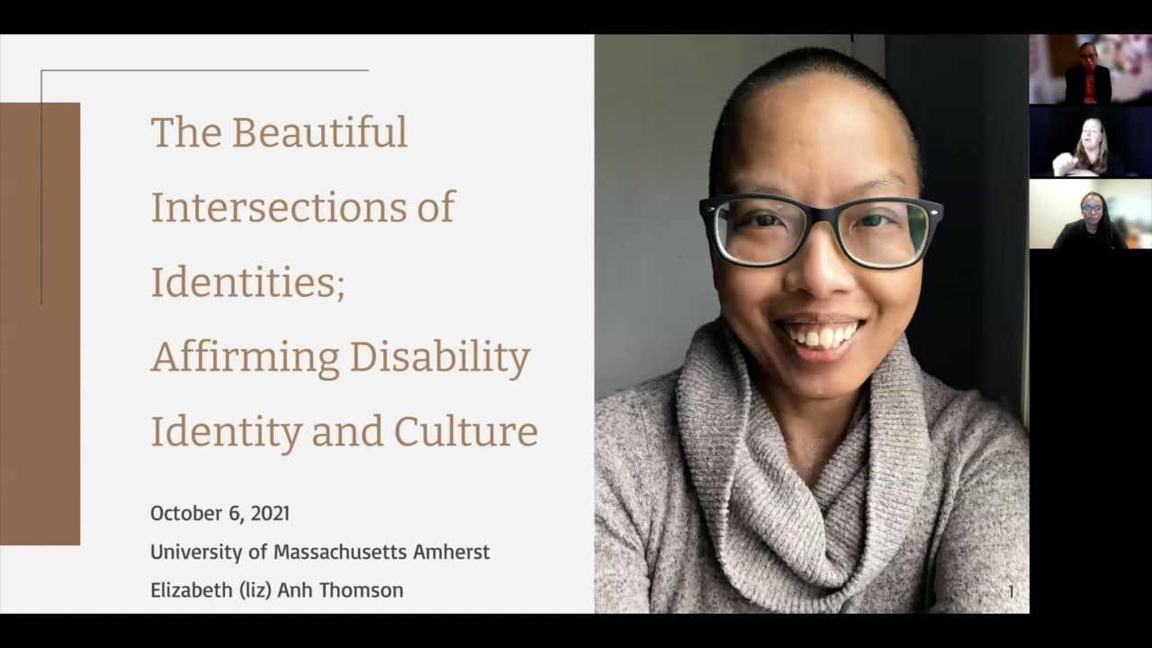 The Beautiful Intersections of Identities; Affirming Disability ...