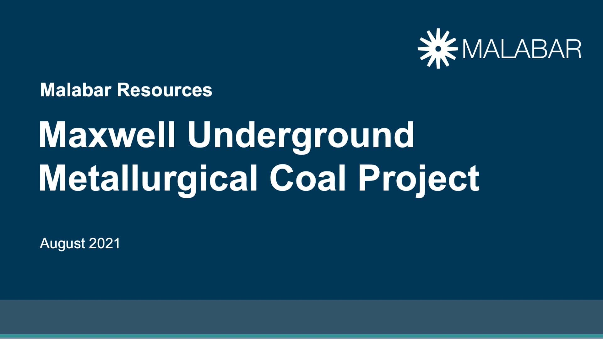Maxwell Underground Metallurgical Coal Project on Vimeo