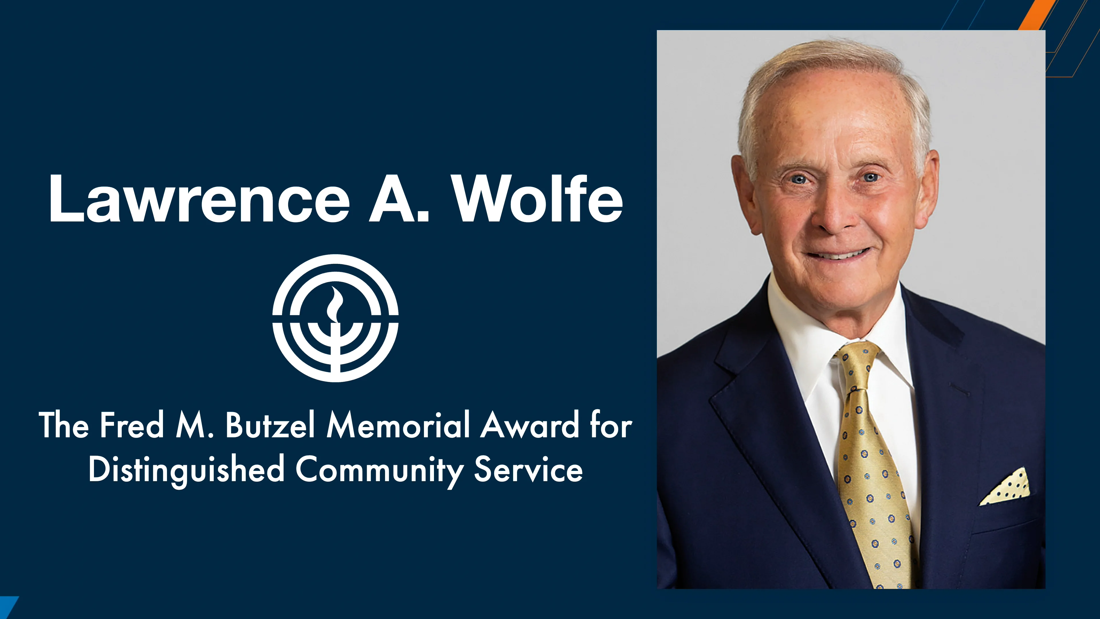 Butzel Award 2021 - Larry Wolfe