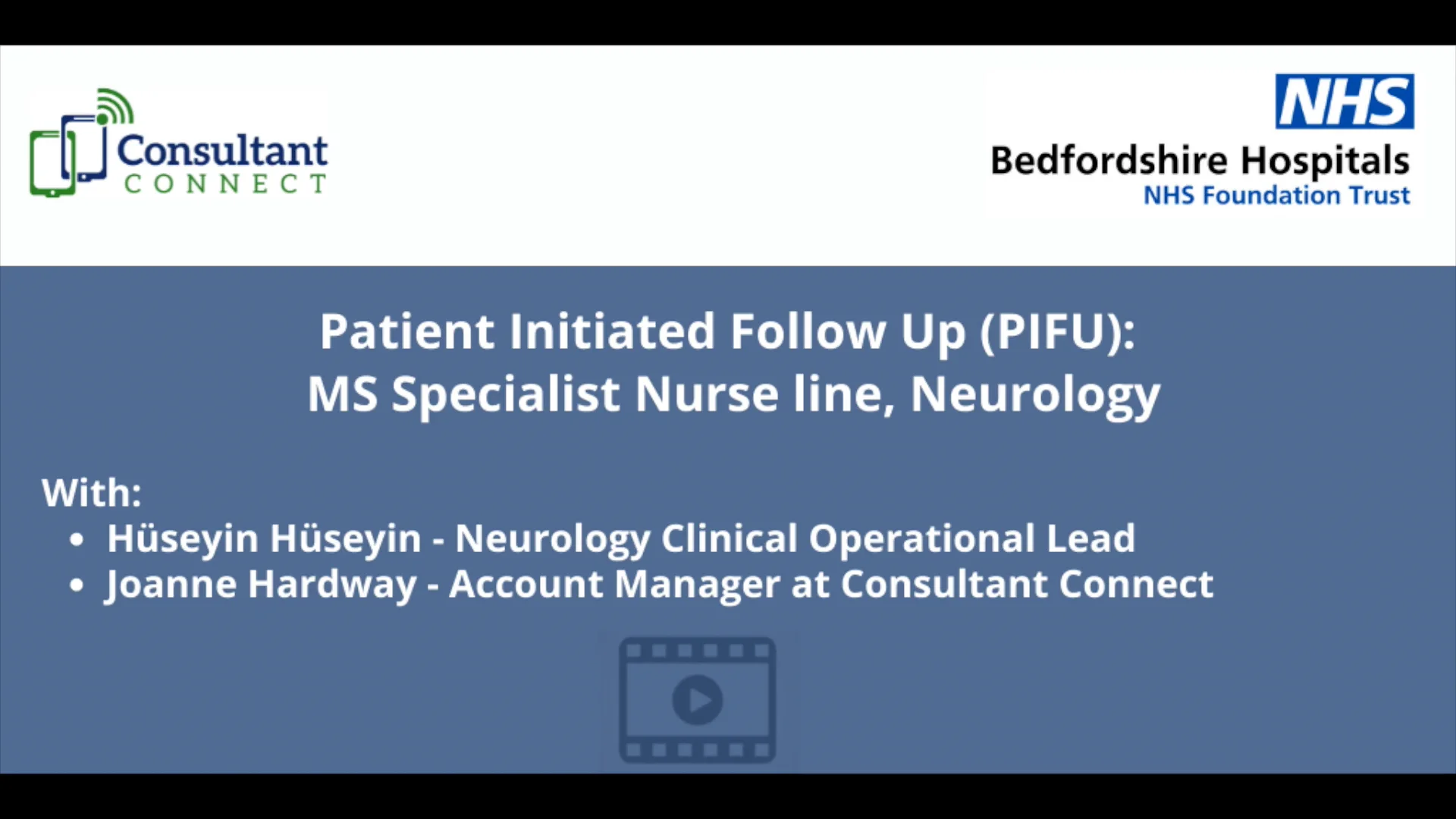 Patient Initiated Follow up (PIFU): MS Specialist Nurse line, Neurology ...
