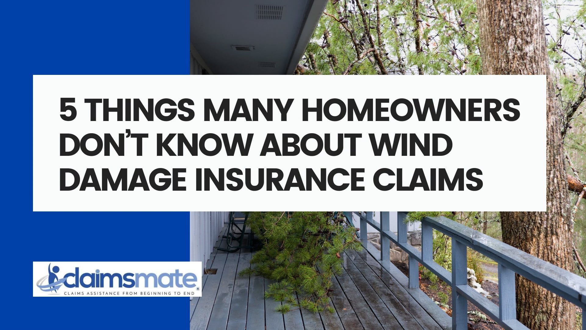 5 Things Many Homeowners Don’t Know About Wind Damage Insurance Claims ...