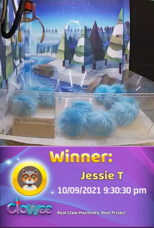 I played Clawee and won a real prize! Check it out! --->