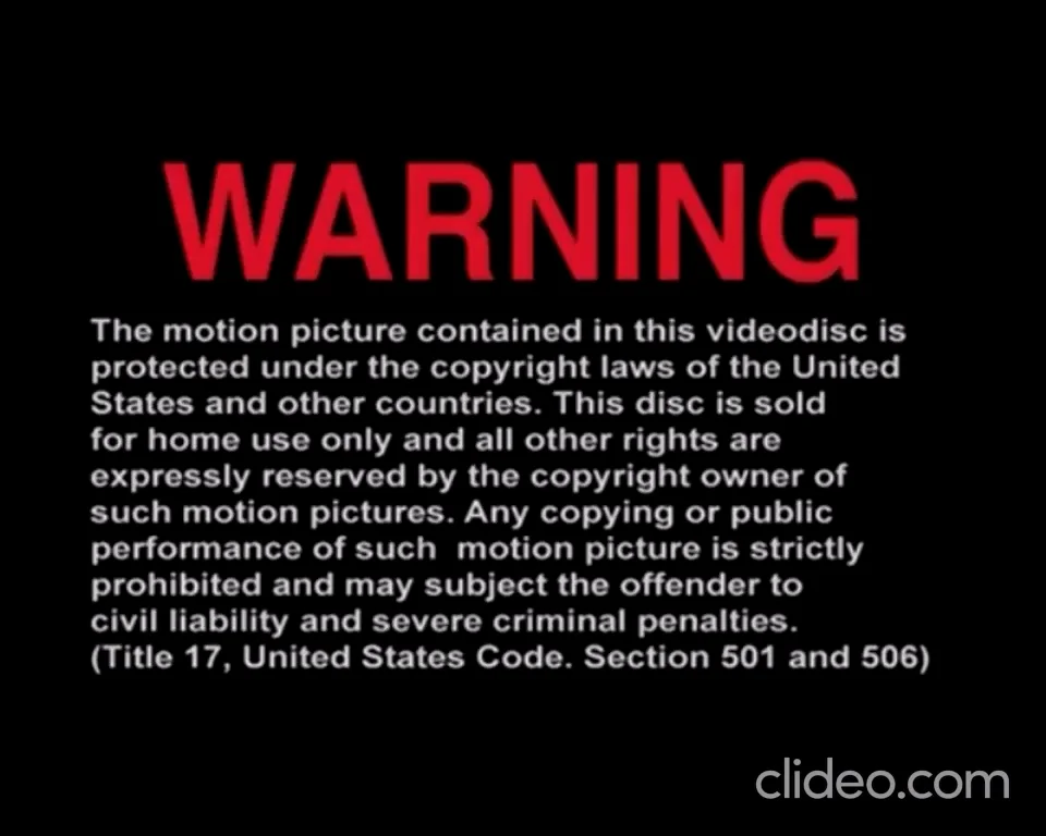 Universal Studios Home Video (1997) Logo (With FBI Warning Screens) #4 ...