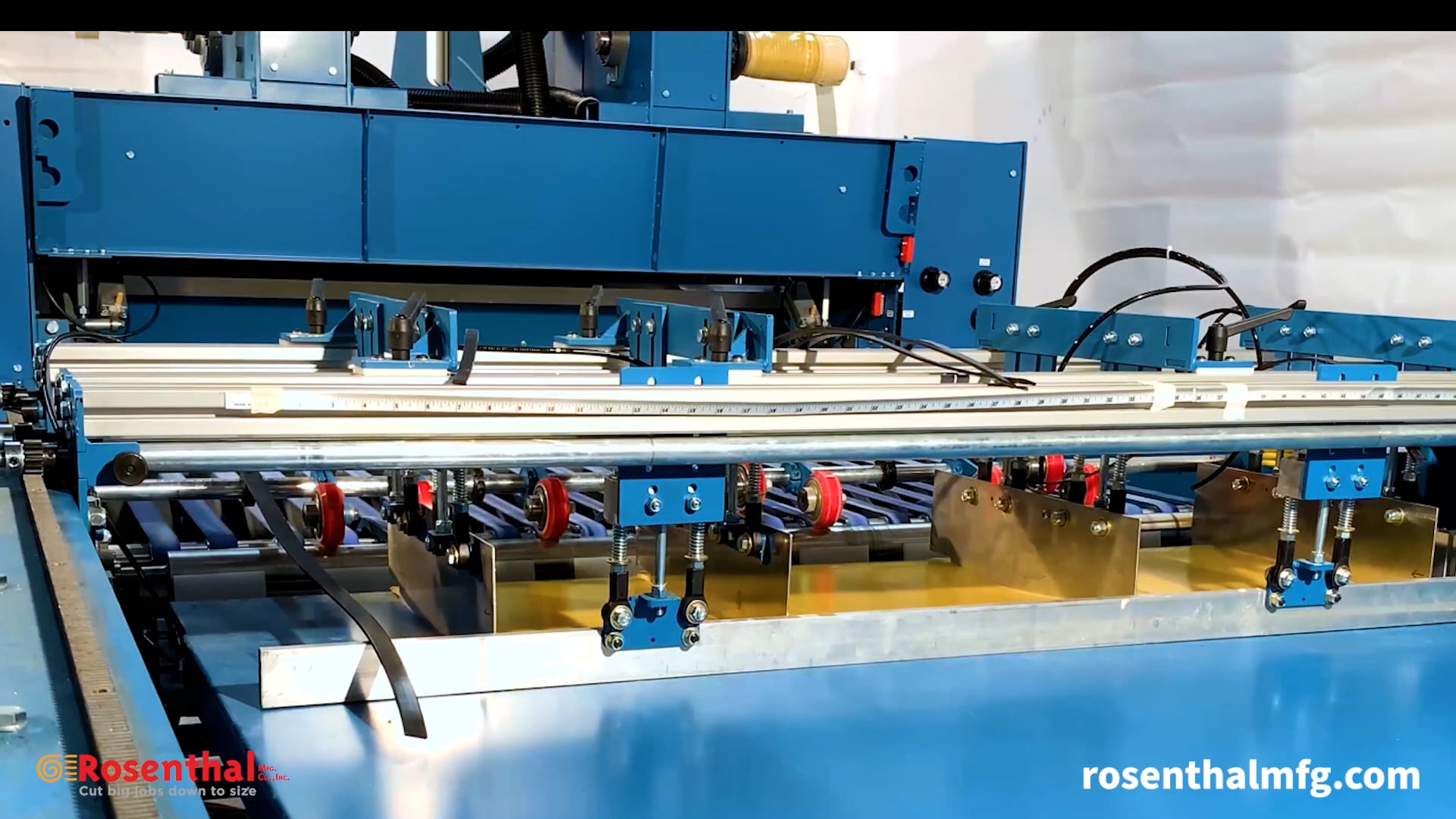 Rosenthal RCH Sheeter Stacker - www.rosenthalmfg.com on Vimeo