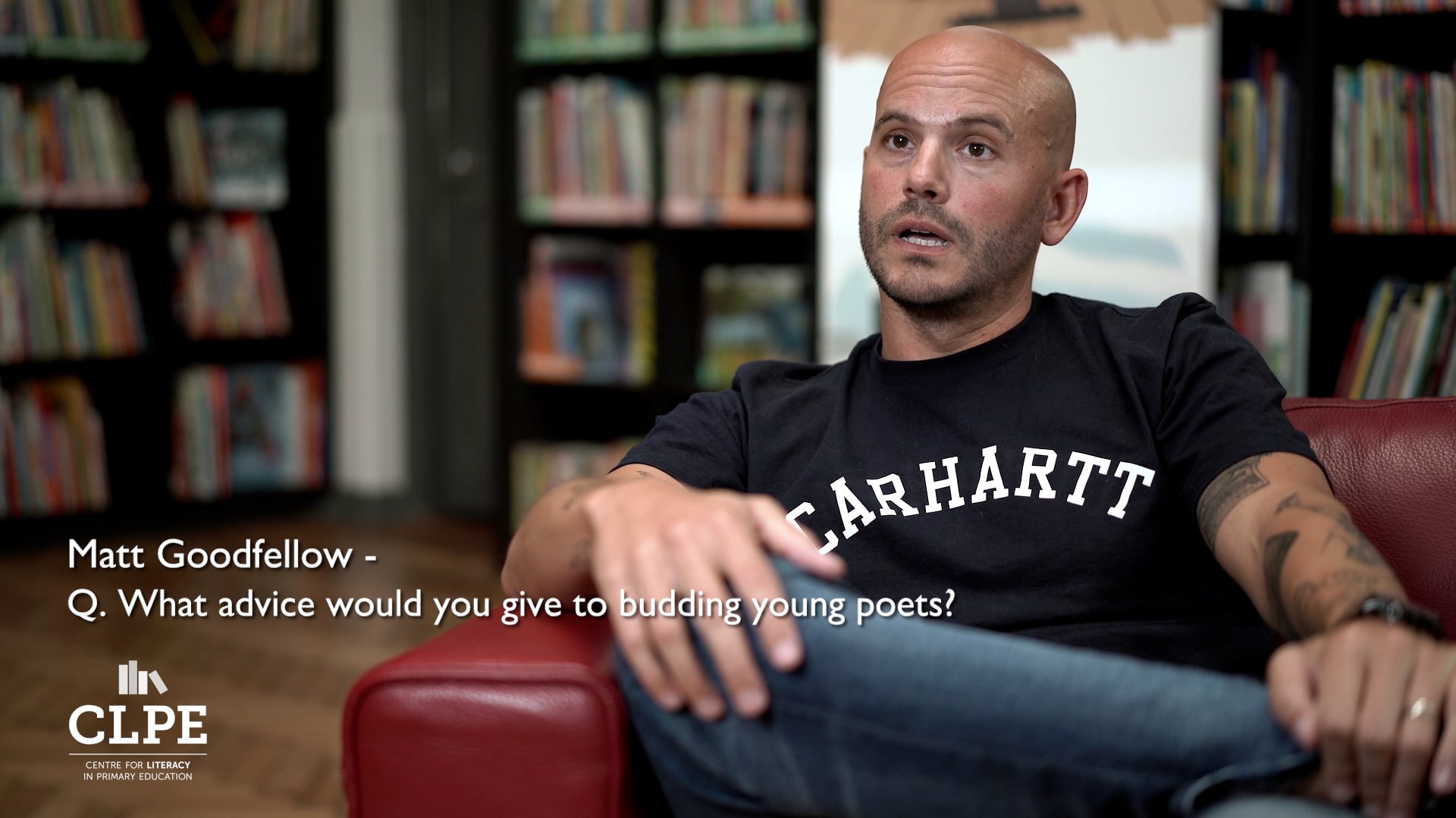 Matt Goodfellow - What advice would you give to budding young poets?