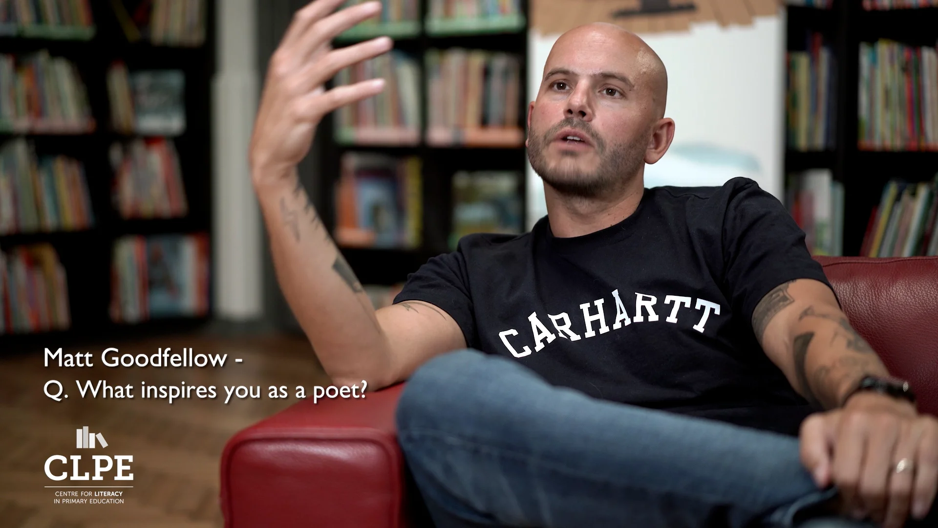 Matt Goodfellow - What inspires you as a poet?