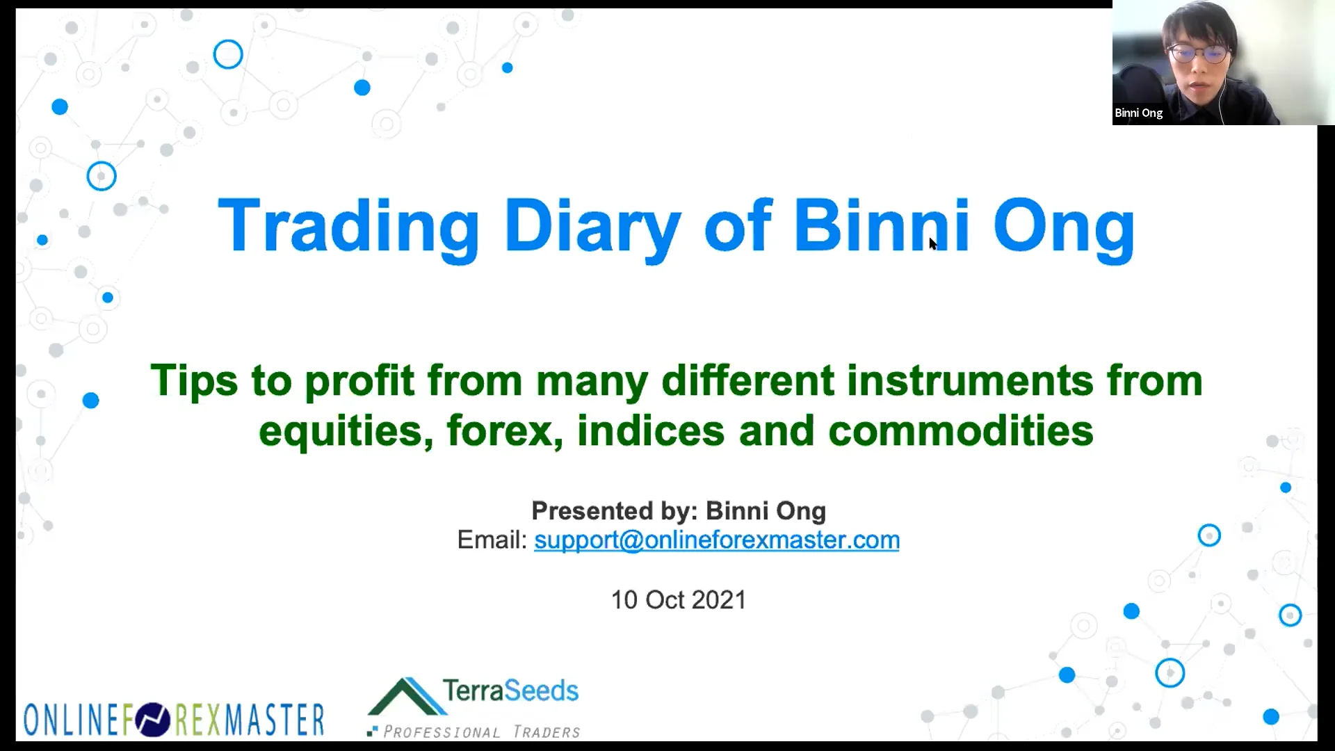Trading Diary of Binni Ong - Tips to Profit from Many Different ...
