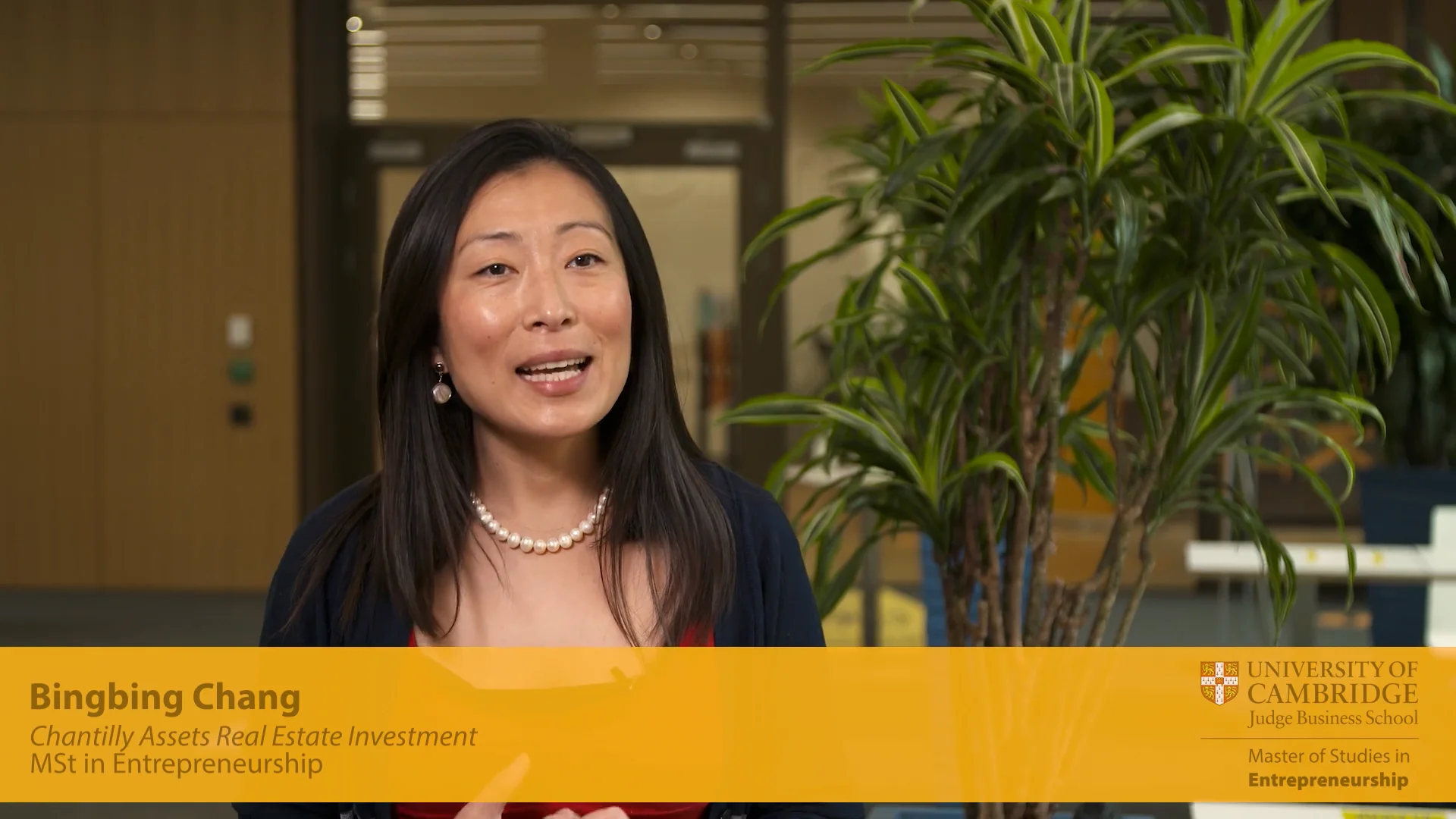 Bingbing Chang MSt in Entrepreneurship Student at Cambridge Judge ...