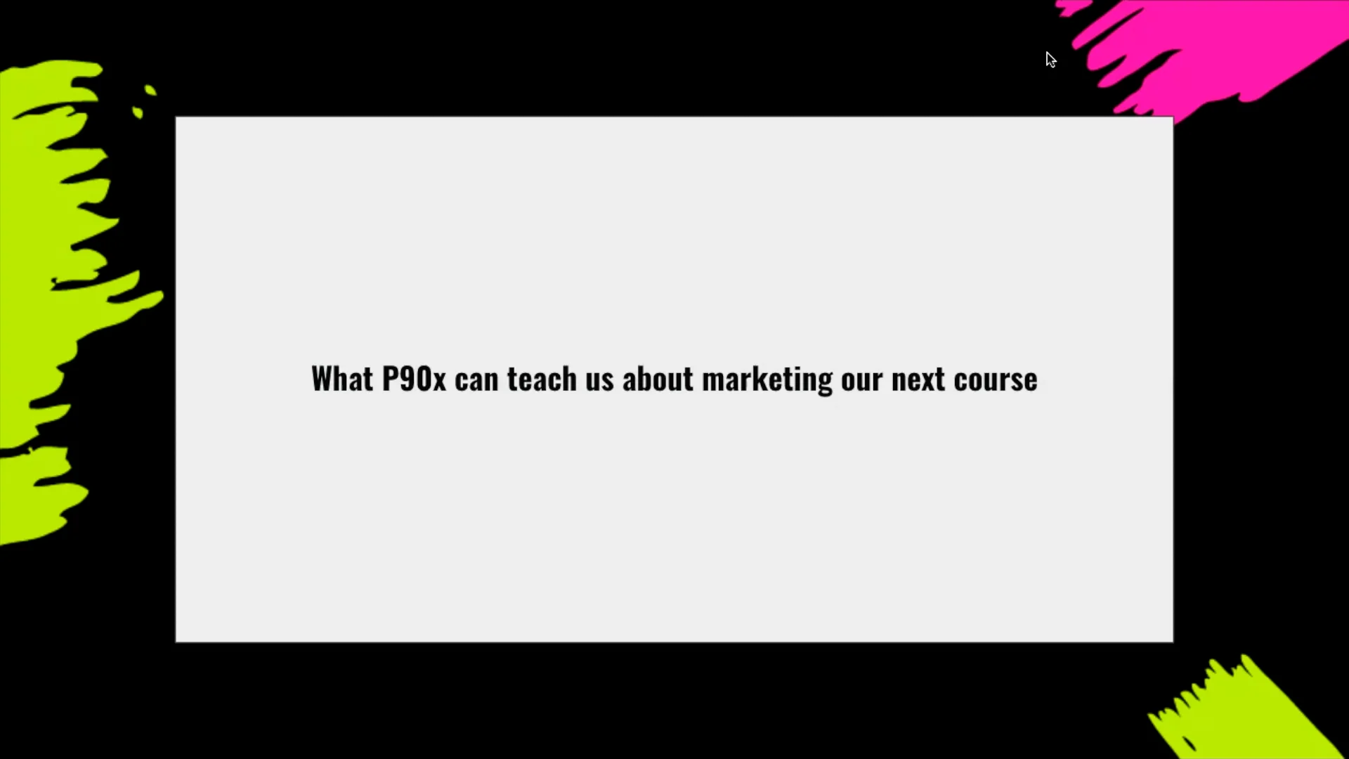 What can P90x teach us about getting more sales from our offers on Vimeo