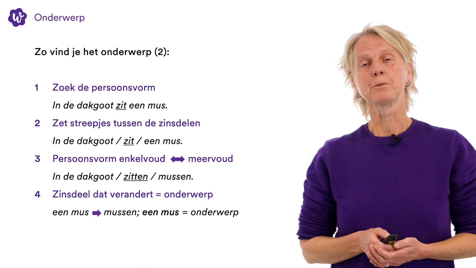 Onderwerp (jaar 1) oefenen | StudyGo