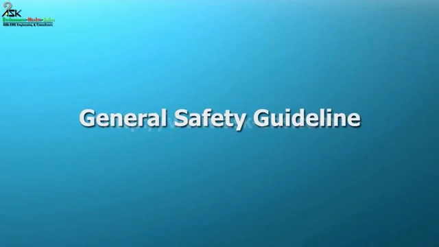 General Safety Instructions – Animated Safety Training on Vimeo