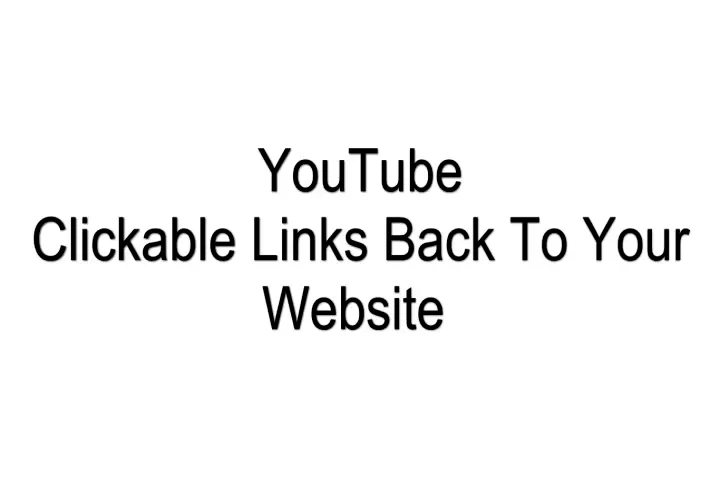 03-YouTube-Clickable-Links on Vimeo