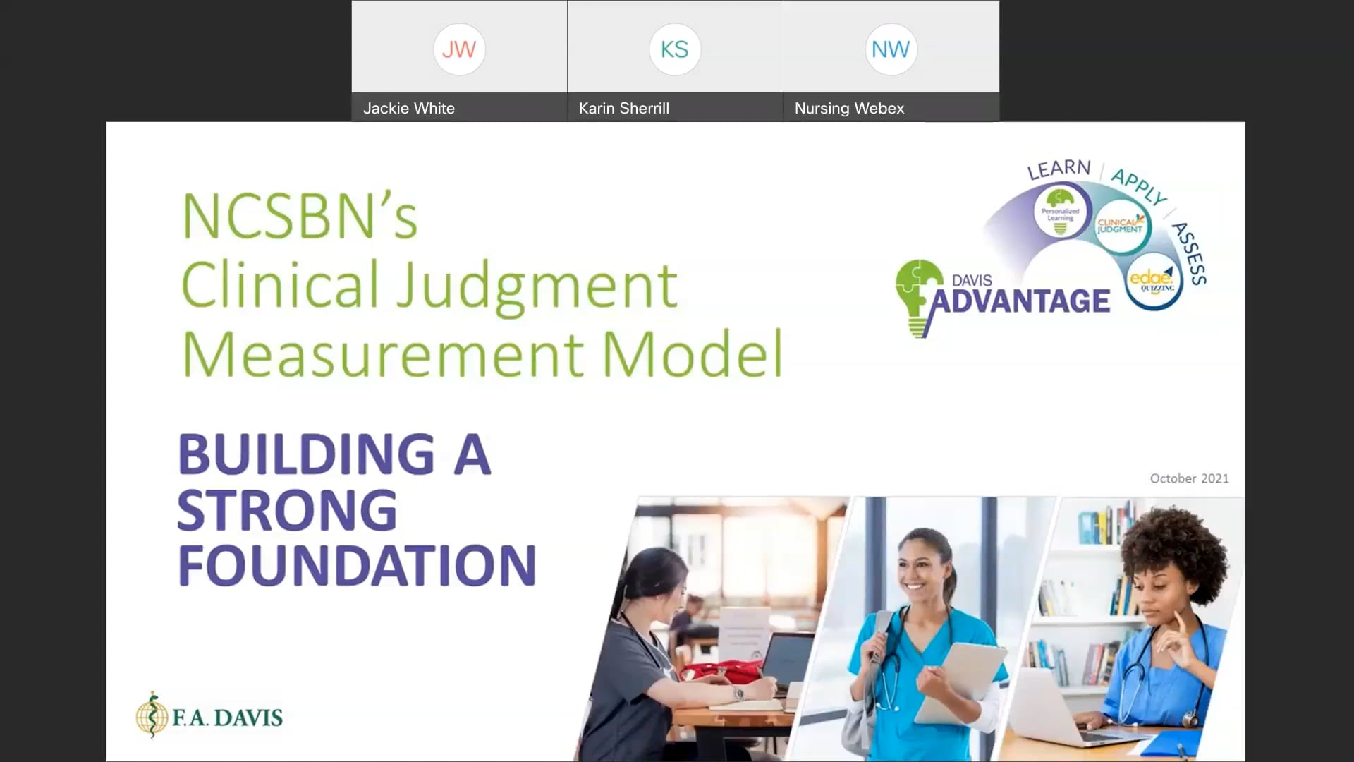 NCSBN’s Clinical Judgment Measurement Model Building a Strong ...