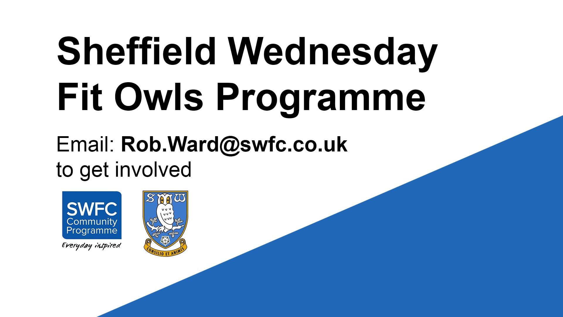 Sheffield Wednesday Fit Owls promotional video on Vimeo