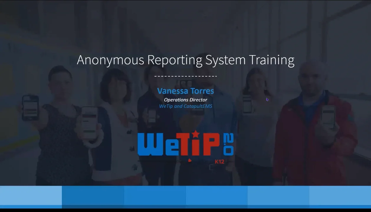 CSRMA / Risk Management - WeTip: Mitigating Risk with Anonymous ...