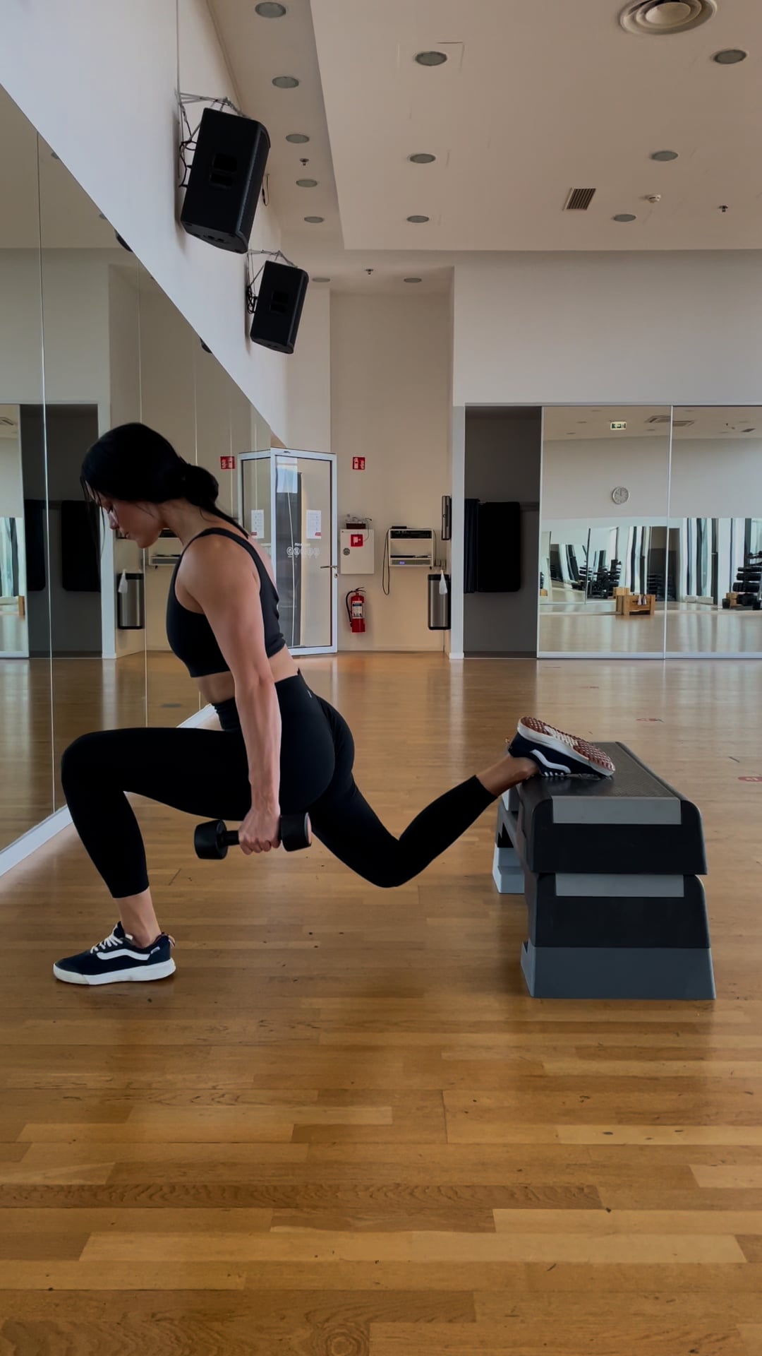 DB Bulgarian Split Squat- Glute Focus on Vimeo