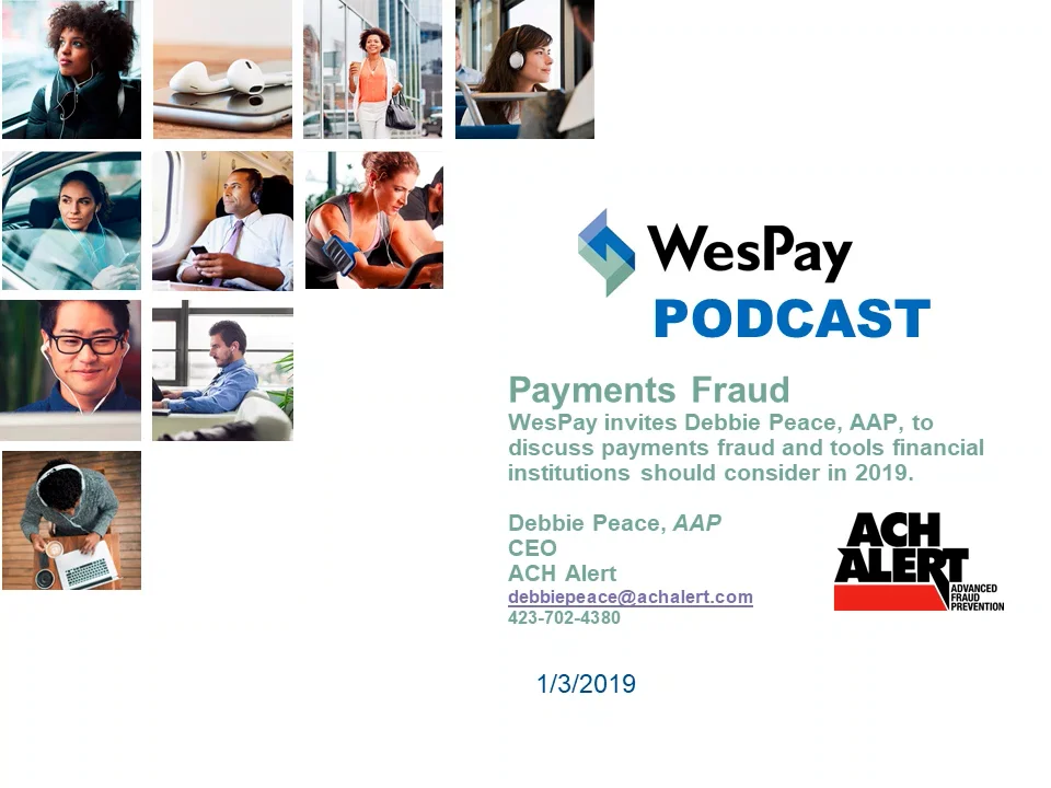 Payments Fraud - Debbie Peace - 1/3/2019 on Vimeo