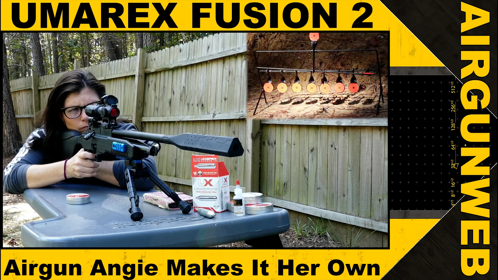Airgun Angie - UMAREX FUSION 2 – Airgun Angie Makes It Her Own! on Vimeo