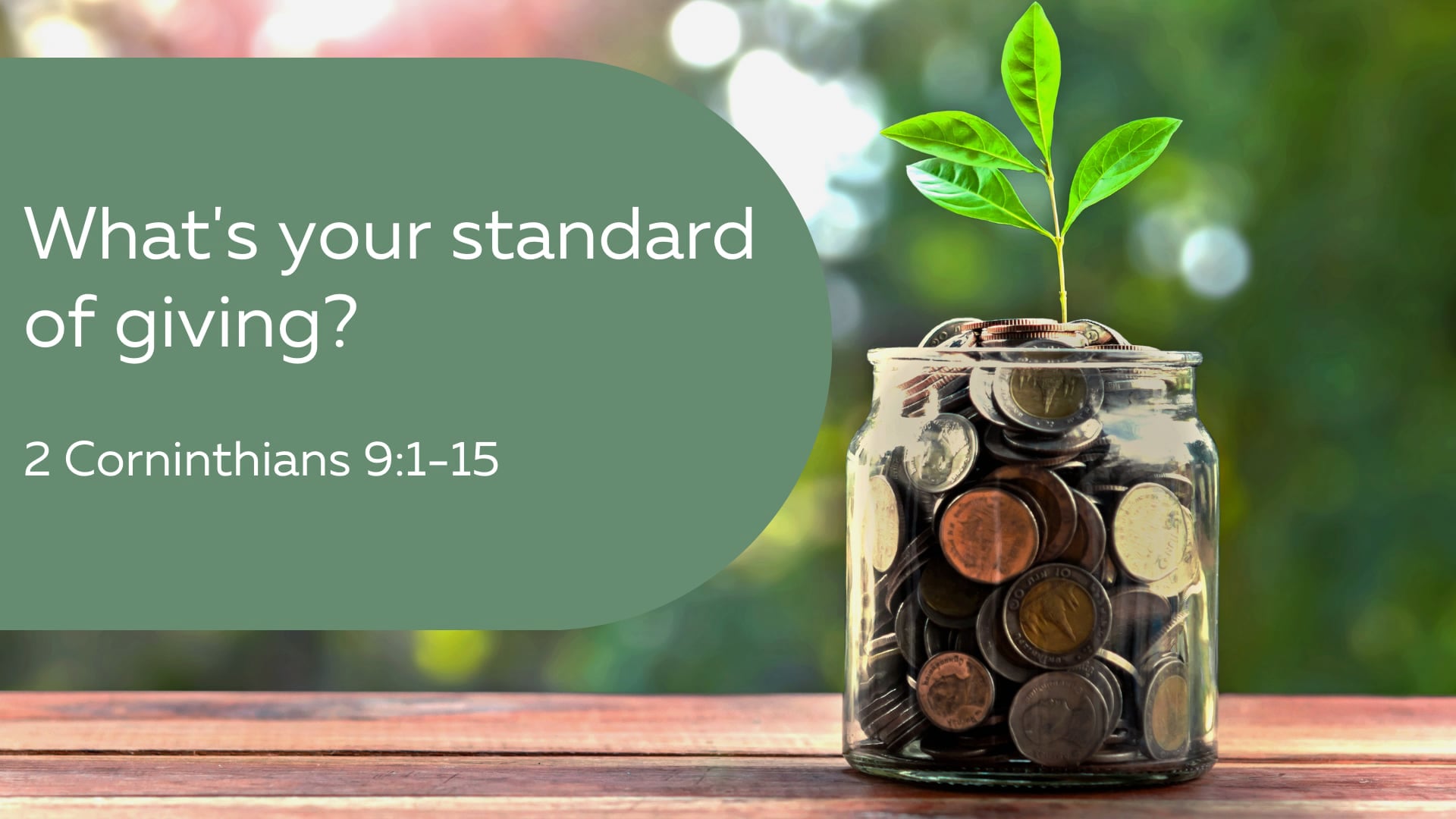 October 17, 2021 - "What's your standard of giving?" Pastor Mike ...