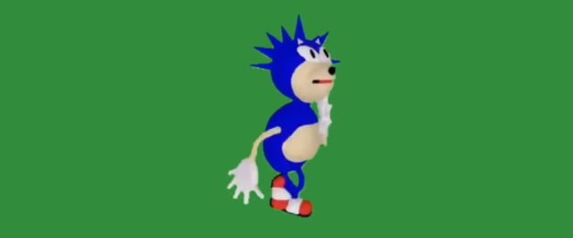 Sonic Slap Meme, The Hedgehog Blue, Sega. Free Stock Video - Pixabay