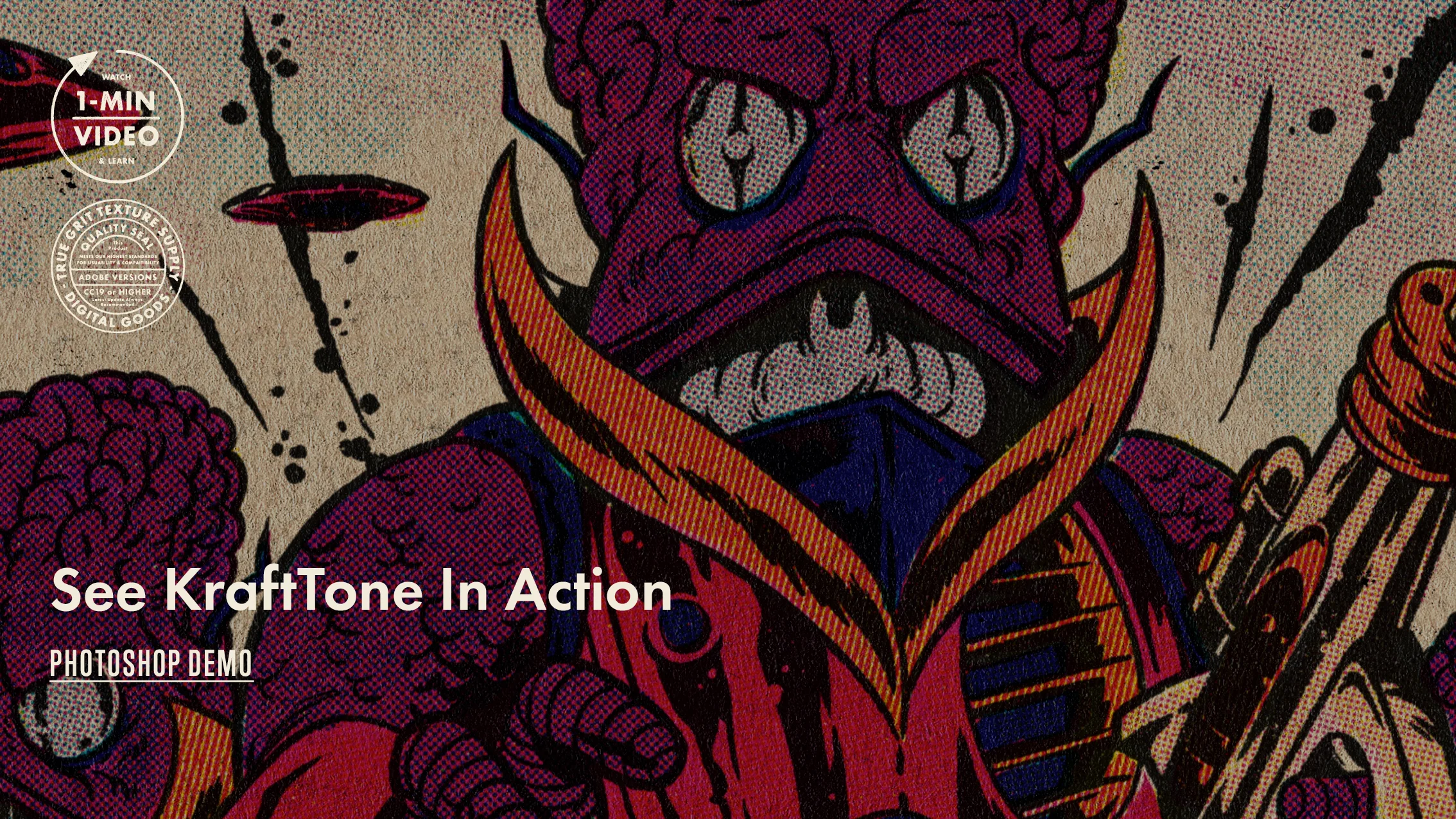 KraftTone For Photoshop Demo